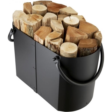 Buy a Firewood Log Bucket Holder. Ideal as a Log Basket or Holder