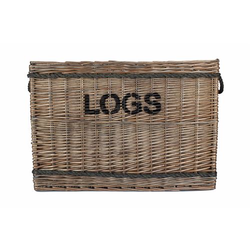 Jumbo 'Logs' Basket | Stylish and Generous Fireside Storage Solution